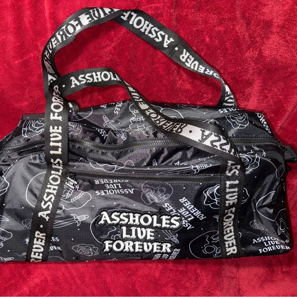 Alf | Bags | Emotional Baggage Alf Assholes Live Forever Brand Luggage ...